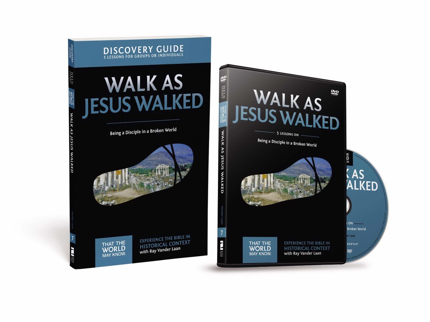 Walk as Jesus Walked Discovery Guide with DVD – Re-vived