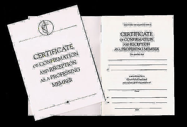 United Methodist Covenant I Confirmation Certificate – Re-vived