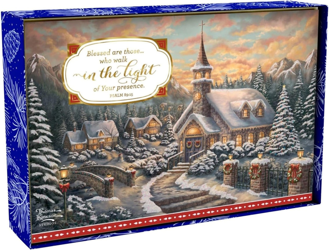 Christmas Boxed Cards: Thomas Kinkade - Walk In The Light – Re-vived