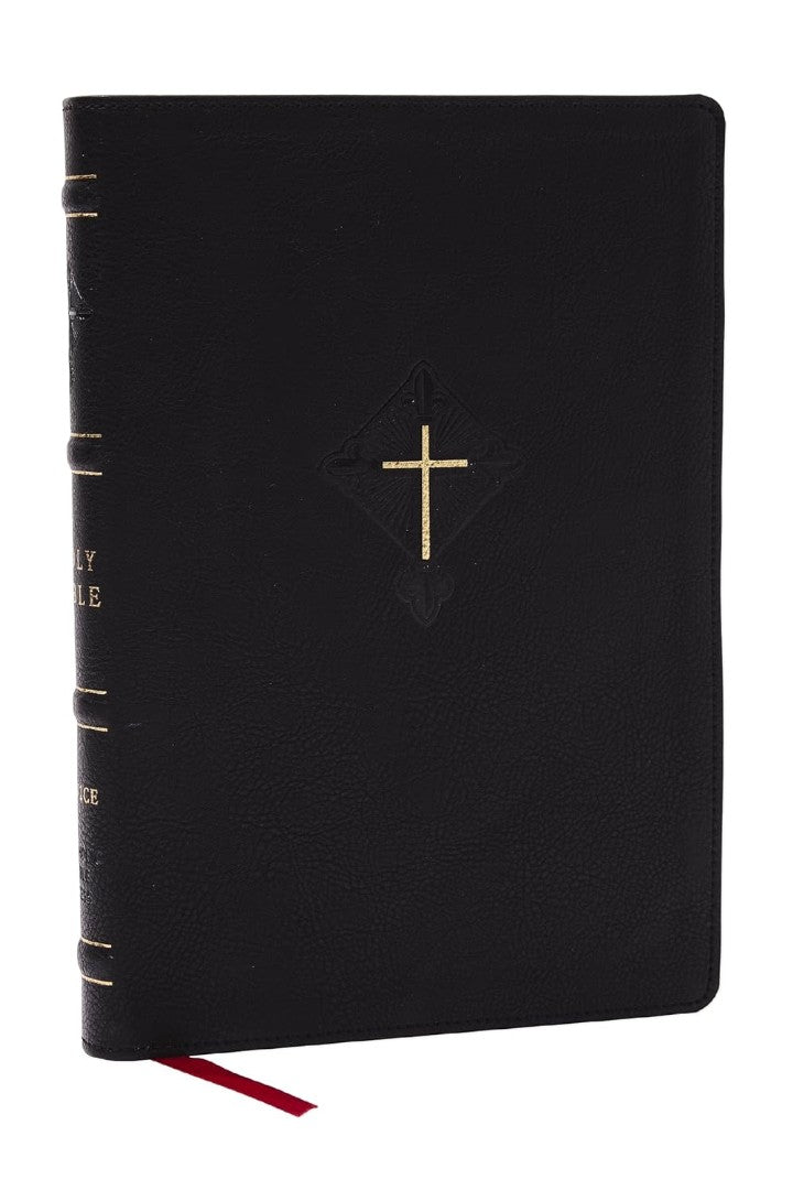RSV2CE Thinline Large Print Catholic Bible, Black – Re-vived