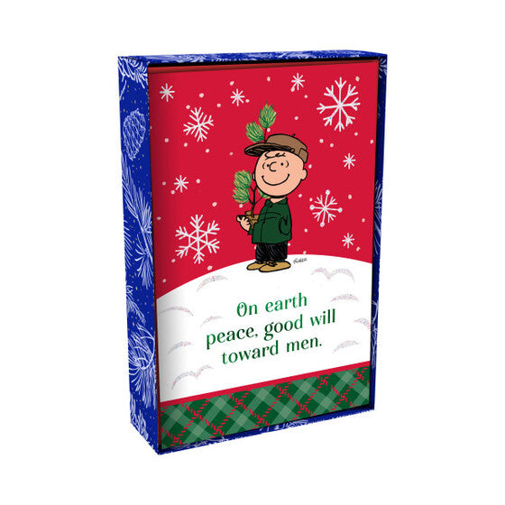 Christmas Boxed Cards: Peanuts - Goodwill (Box of 18) – Re-vived