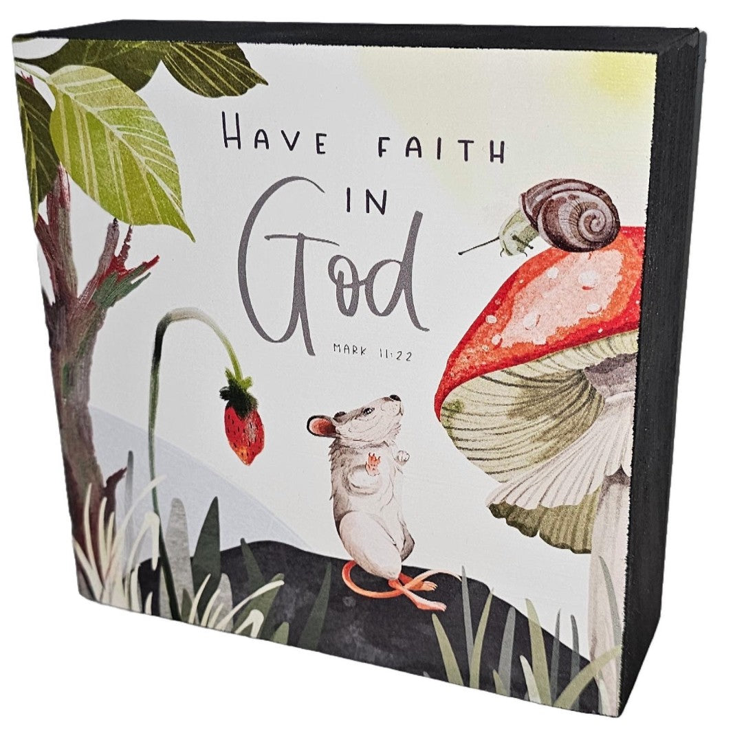 Have Faith In God Snail And Mouse – Re-vived