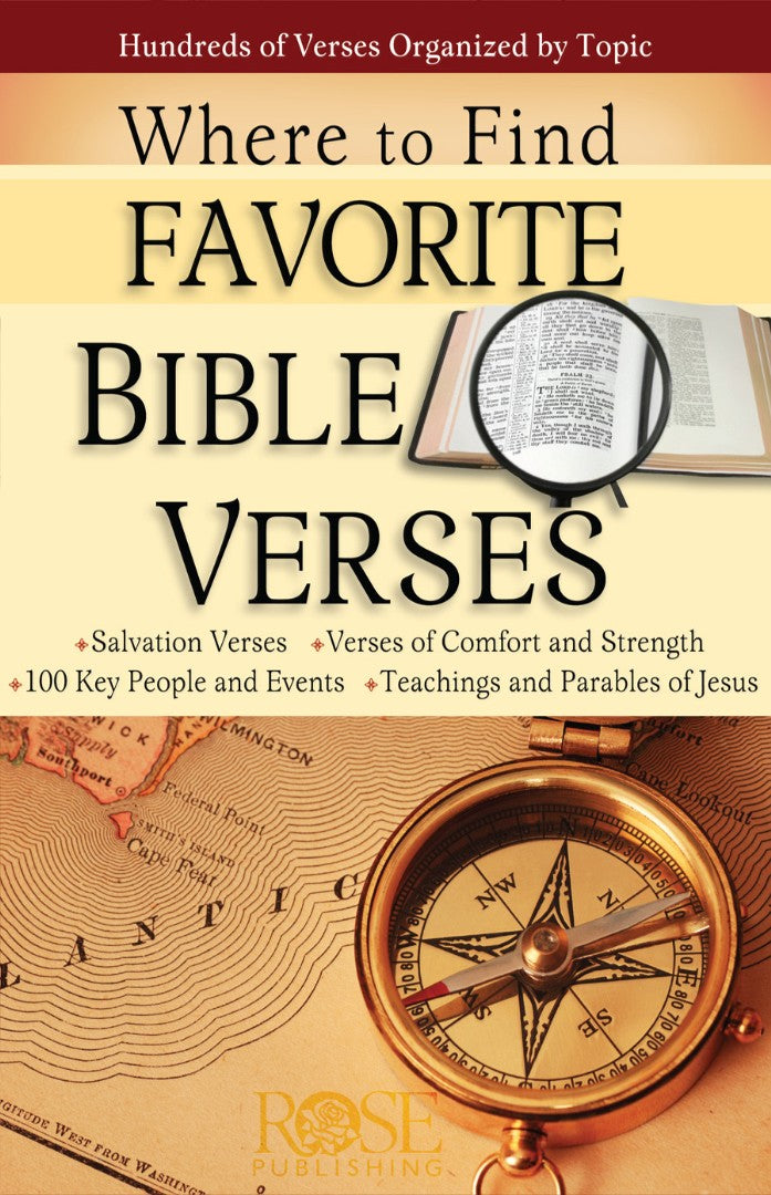 Where to Find Favourite Bible Verses (Individual pamphlet) | Re-vived