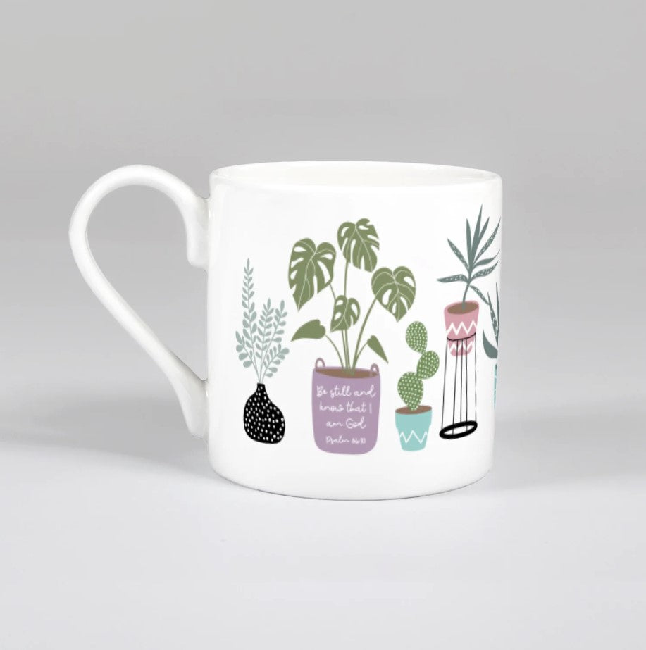 Be Still (House Jungle) Bone China Mug – Re-vived