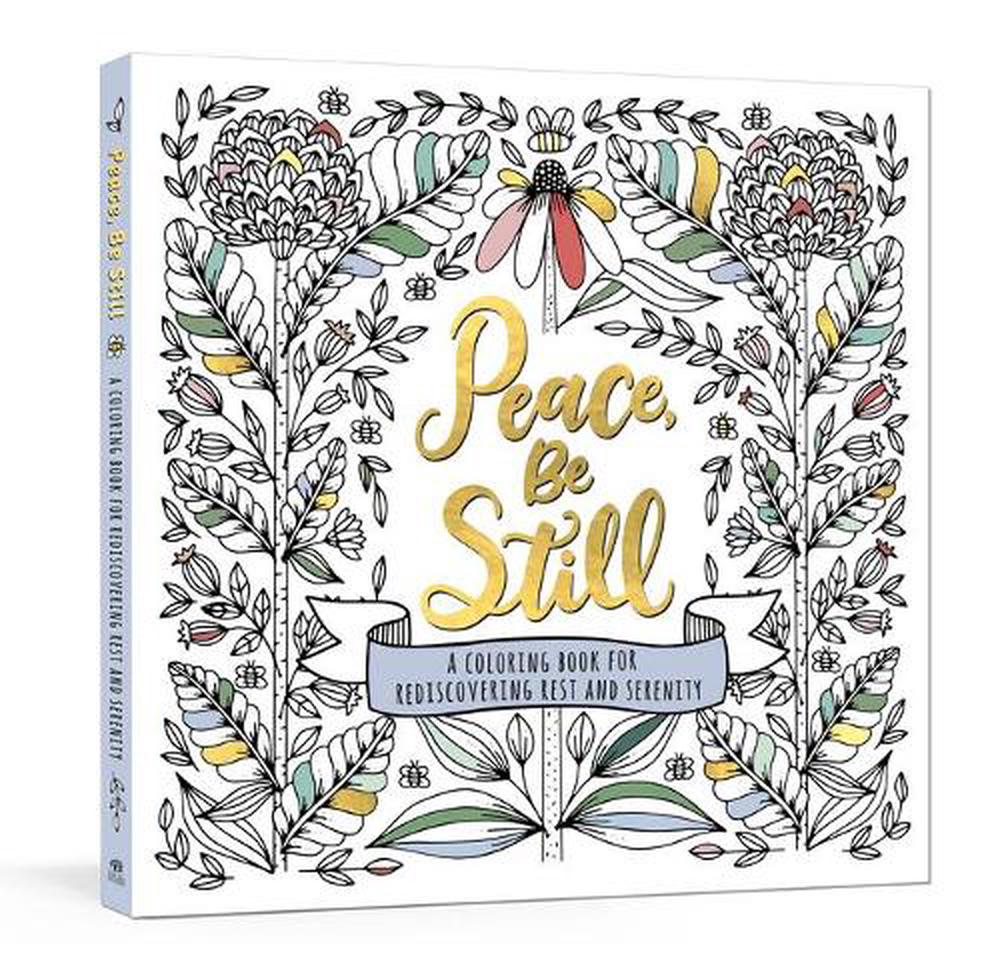 Peace, Be Still Colouring Book – Re-vived