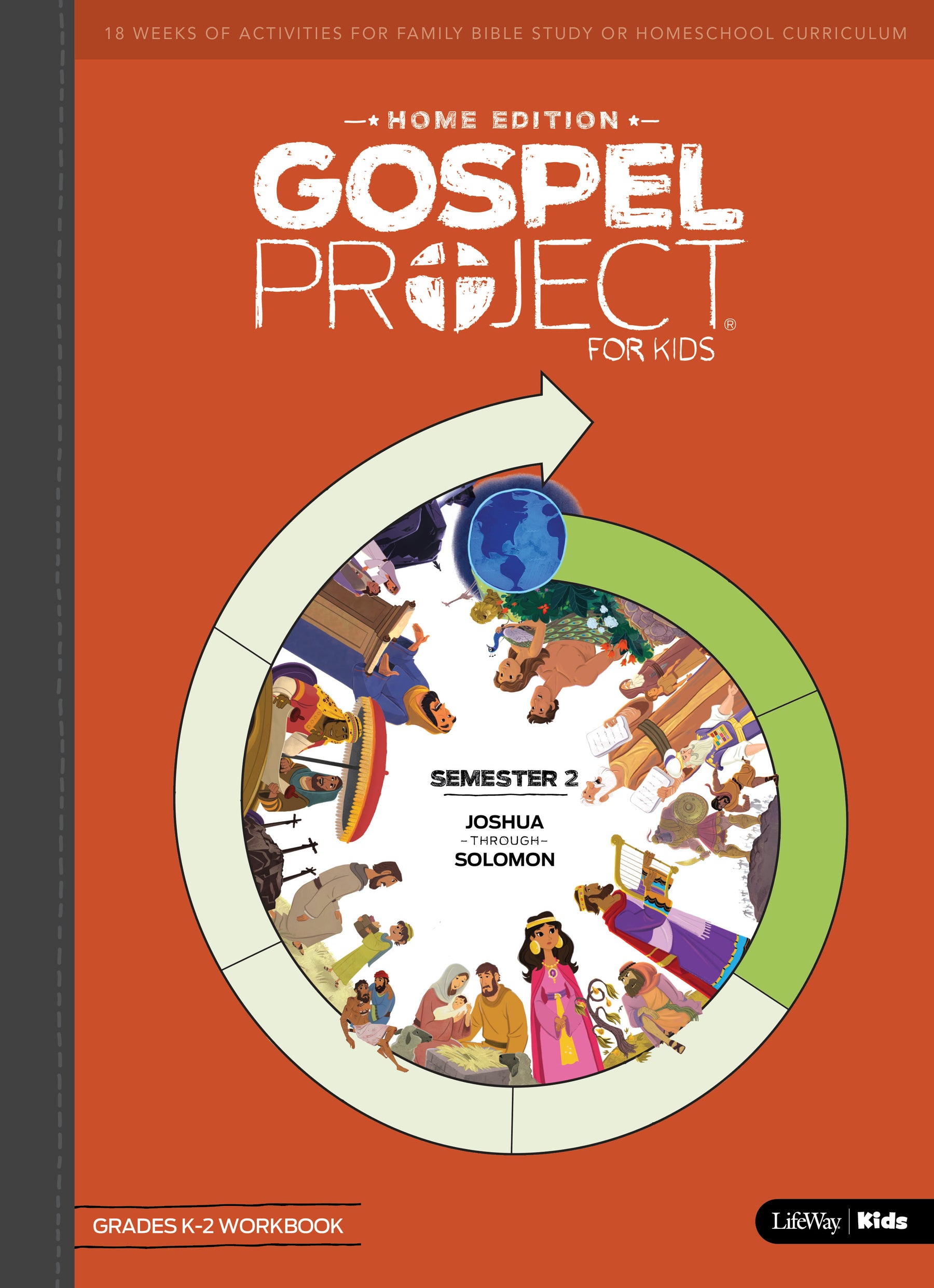 Gospel Project Home Edition: Grades K-2 Workbook, Semester 2 – Re-vived